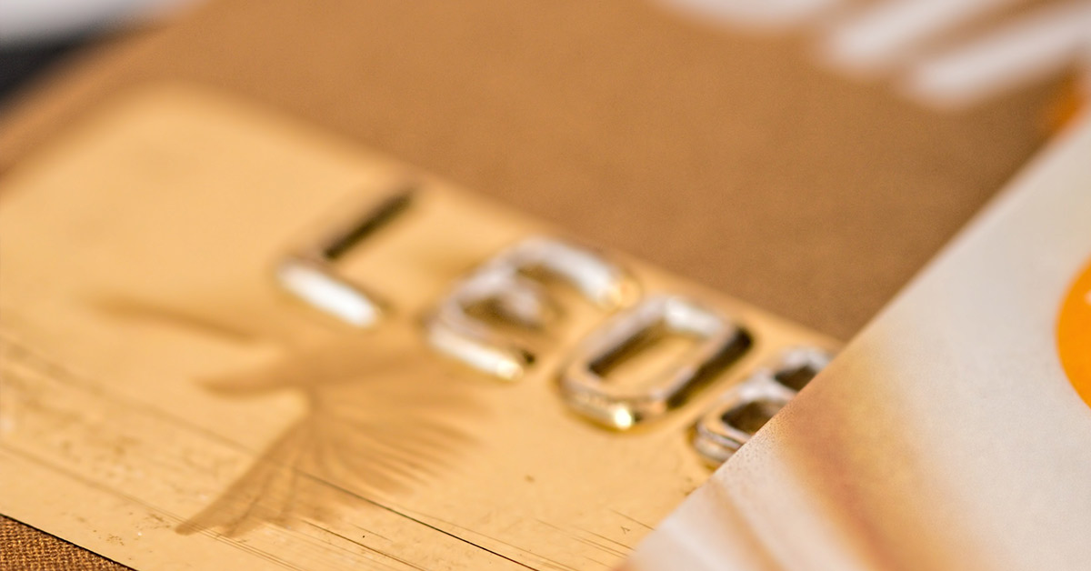 Credit Cards Made of Gold for VIP Customers